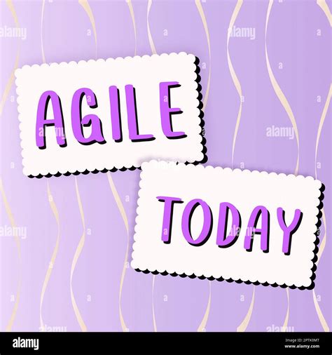 sign displaying agile word written on iterative approach to software