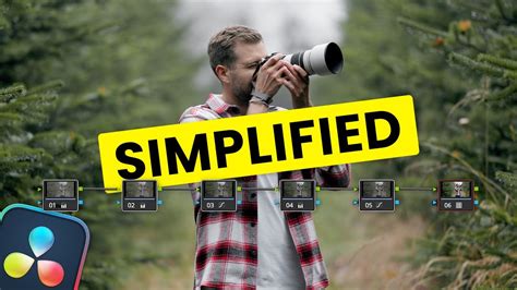 node trees simplified davinci resolve 18 youtube
