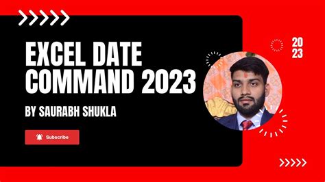 Excel Date Formulas Every Professional Should Know A Tutorial For Success Youtube