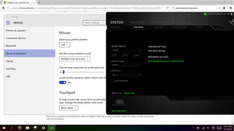 Precision Touchpad Gone After Resetting Windows Microsoft Community