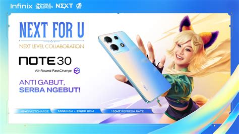 Infinix Luncurkan Note Edisi Mlbb Th Anniversary Jagat Gadget
