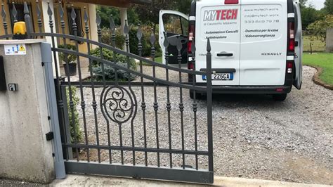 Installazione Cancello Automatico My Tech Youtube