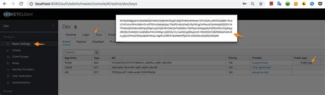 Generate Jwt Token In Keycloak And Get Public Key To Verify The Jwt Token On A Third Party