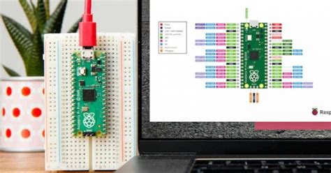 raspberry pi pico 4 microcontroller equipped with first soc designed by raspberry pi foundation