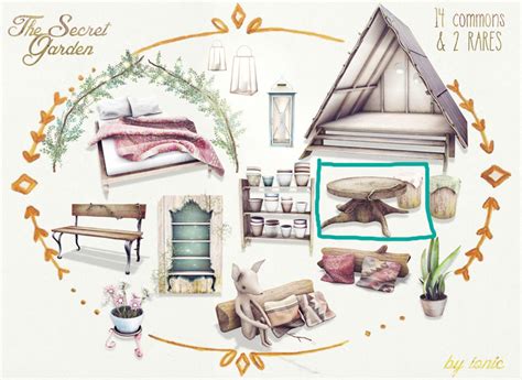 Second Life Marketplace Ionic Forest Tree Table