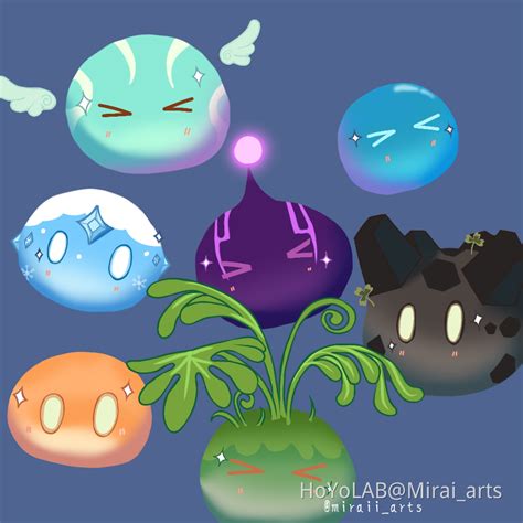 6 Blob Blob Genshin Impact Hoyolab
