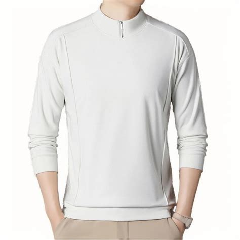 Cfhntfmh Mens Quarter Zip Sweatshirts Warm Fleece Long Sleeve Pullover