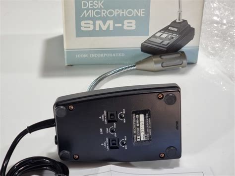 Icom Sm 8 Desk Microphone Atr