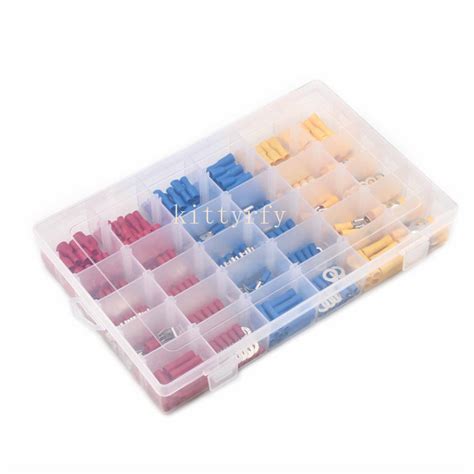 Badu Bg Кутия Изолирана мъжка женска клема с лопата Кабелен конектор Електрически проводник