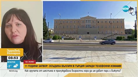 11 години затвор Осъдиха българи в Гърция заради телефонни измами Здравей България 06 02