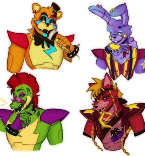 Metadinha Sundrop E Moondrop Metadinha Sun E Moon Fnaf Fiven Nights At Freddys Sercurity Breach