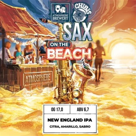 Пиво Chibis Brewery × Atmosphere Brewery — Sax On The Beach Купить пиво Sax On The Beach — Your