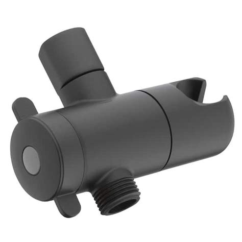 Glacier Bay 3 Way Diverter With Mount In Matte Black 3075 545 Gbmb