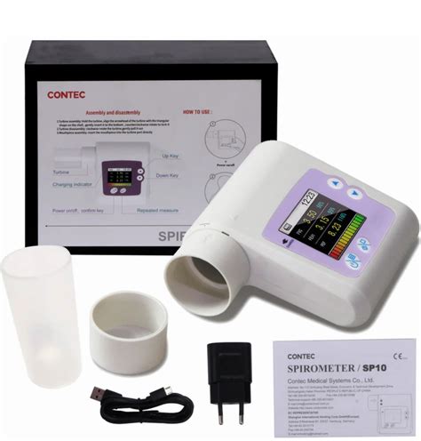 Contec Sp10 Digital Spirometer Pc Based At ₹ 18000 Piece In New Delhi Id 2856437581973