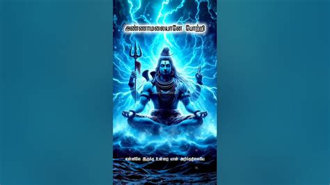 🙏 ஓம் நமசிவாய 🙏 கார்த்திகை தீபம் அண்ணாமலை Lordshiva Shortsvideo Youtube