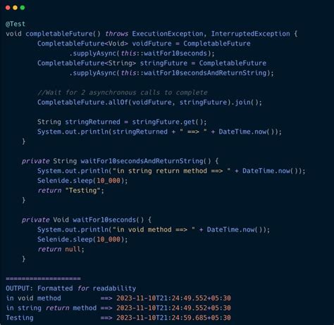 how completablefuture can handle api calls amuthan sakthivel posted