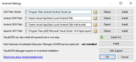 Importing Cmake Based Android Studio Projects In Visualgdb Visualgdb Tutorials