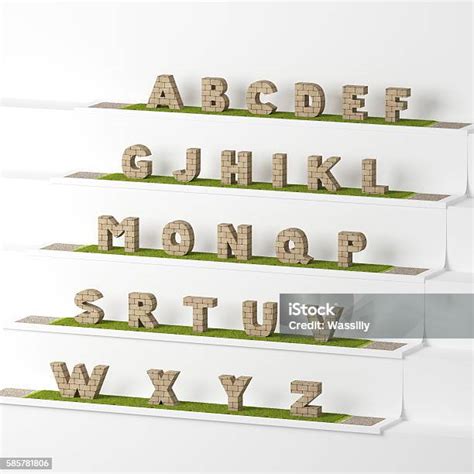 글꼴 3d 일러스트레이션 큰 글자 서 3차원 형태에 대한 스톡 사진 및 기타 이미지 3차원 형태 교육 낱말 Istock