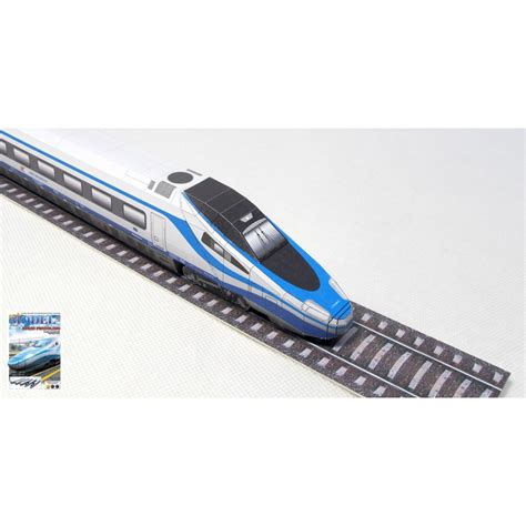 Model Kartonowy Pociąg Pendolino