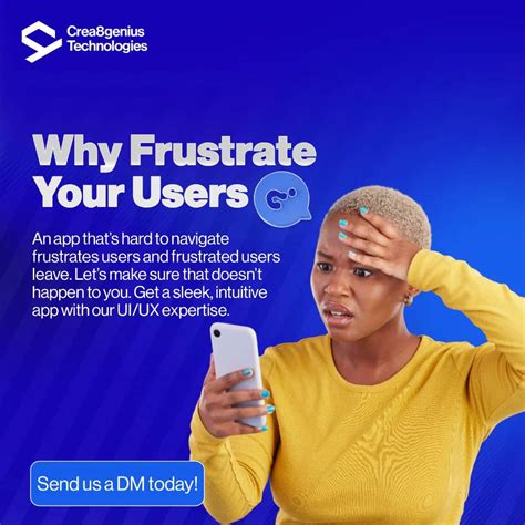 Crea8genius Technologies On Linkedin Dont Frustrate Your Users A