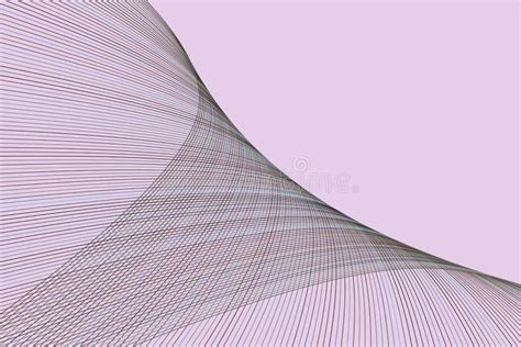 Artistic Line And Curve Background Pattern Abstract Cover Backdrop Shape And Creative Stock