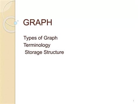 Data Structure Graph Ppt