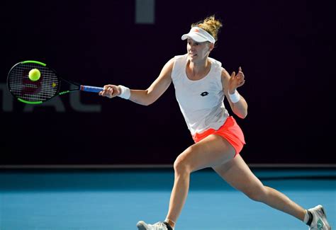 Alison Riske Qualifying For 2019 Wta Qatar Open In Doha 02 11 2019 • Celebmafia