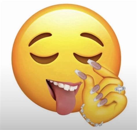 Joelle Silly Face Crazy Face Emoji With Fake Nails