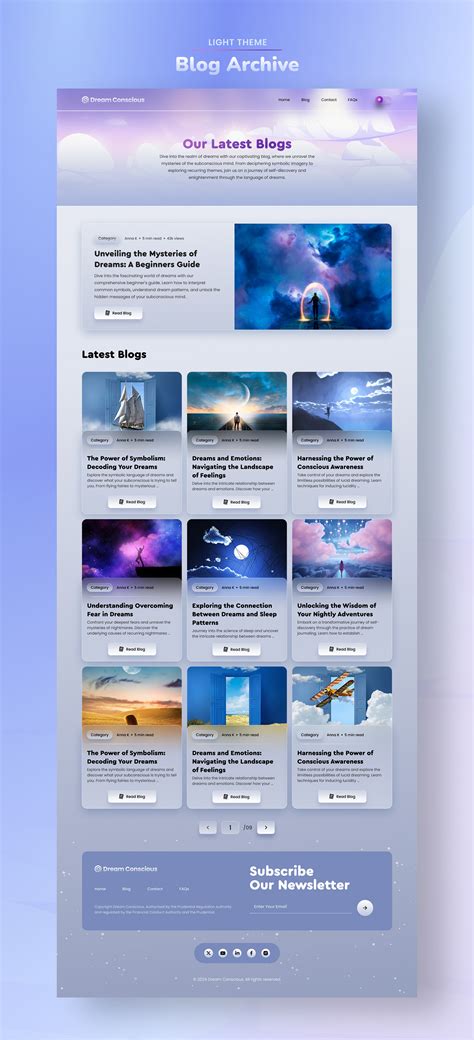 Dream Conscious Ai Chatbot Dashboard Website Uiux Behance