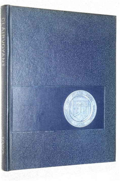 1970 Upper St Clair High School Yearbook Pennsylvania Pa Clairvoyant Ebay