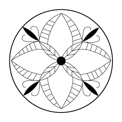 Premium Vector Vector Geometric Circle Drawing