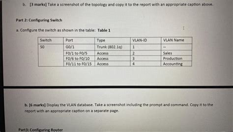 Solved Part Creating Topology A Create The Network Chegg