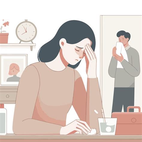 Premium Vector Vector Set Of Sick People With A Simple Flat Design Style