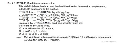 Stm32 G474 官方芯片参考手册寄存器 及pwm死区时间计算公式stm32g474中文手册 Csdn博客