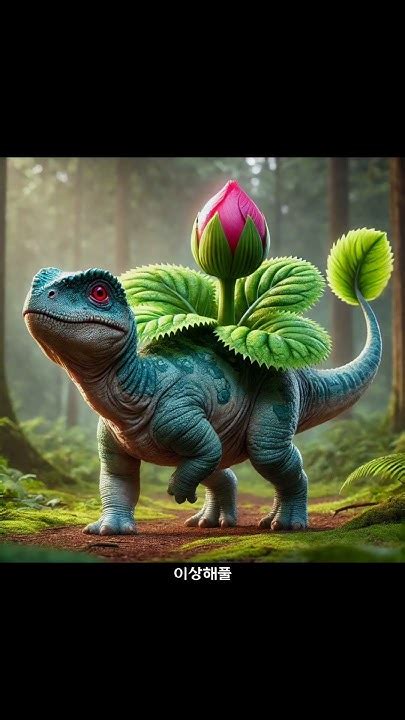 1세대 스타팅 포켓몬이 실사화된다면 포켓몬스터 포켓몬 파이리 꼬부기 이상해씨 Youtube