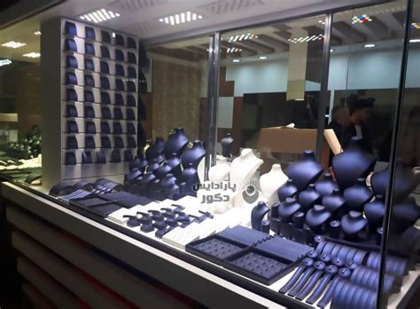 دکور طلا فروشی کلاسیک پارادایس دکور