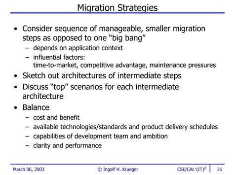 Evaluating Software Architectures Ppt