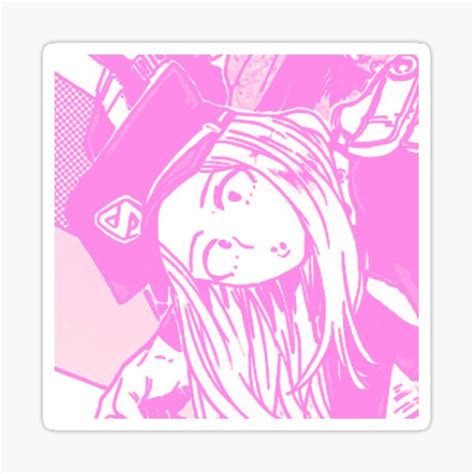 Pink Camie Utsushimi Sticker For Sale By Lauravalentinax Redbubble