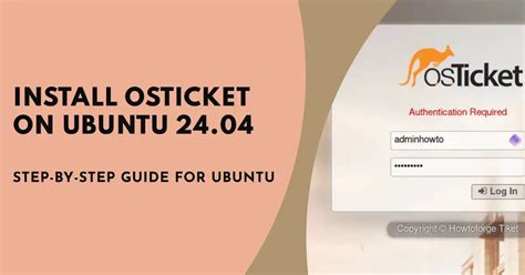 how to install osticket on ubuntu 24 04 server