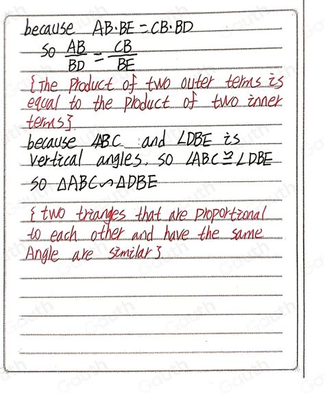 Solved Complete The Proof Given AB BE CB BD Prove ABCsim DBE Math