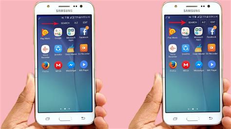 Samsung Galaxy J1 J2 J3 J5 J7 S7 S8 How To Enable Or Disable Show Button Shapes Youtube