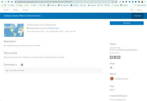 Mission Critical Services Analysis Example For V Esri Community