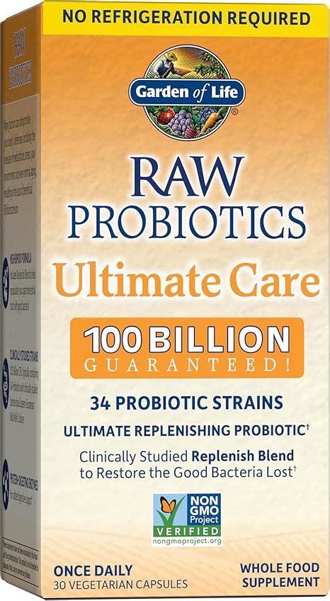 Garden Of Life Raw Probiotics For Women And Men With