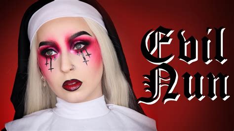 Nonne Mal Fique Maquillage Halloween Youtube