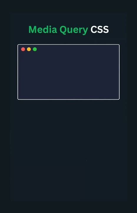 Media Query Css Css Webdesign Html Webdevelopment Responsivewebdesign Coding Frontend