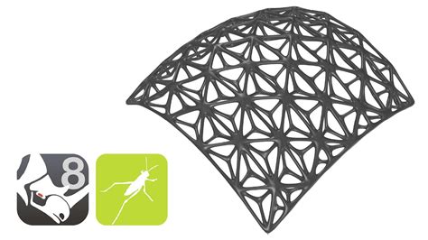 Parametric Design Tutorial Triangulated Space Frame Using Grasshopper For Rhino D