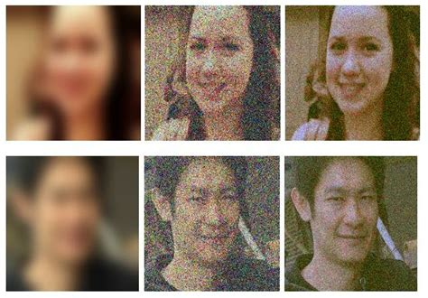 example of images with blur left gaussian noise centre and salt download scientific