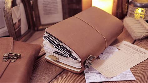 Asmr 가죽 빈티지 다이어리 꾸미고 영어일기 쓰기 다꾸 Youtube