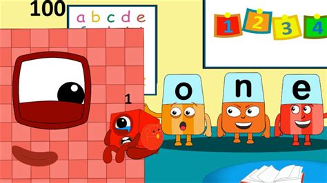 ANIMATION STORY Numberblocks Meets Alphablocks ONE On The First Day Of Babe YouTube