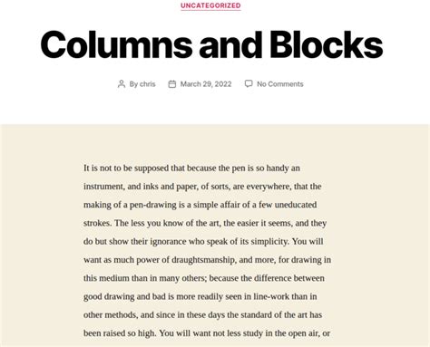 How To Change Block Width In WordPress InMotion Hosting